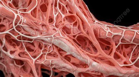 Close Up Look Of A Human Muscle Background Picture Of Connective