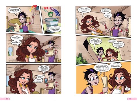 Athena The Brain Graphic Novel Book By Joan Holub Suzanne Williams David Campiti Glass