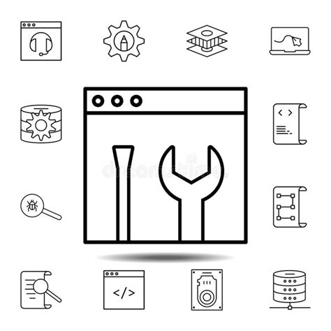 Frontend Backend Icons Stock Illustrations 382 Frontend Backend Icons Stock Illustrations
