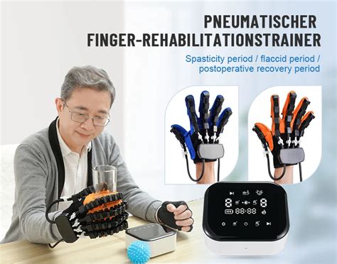 minter rehabilitation smart restoring arm hand robot finger exercise machine stroke wireless