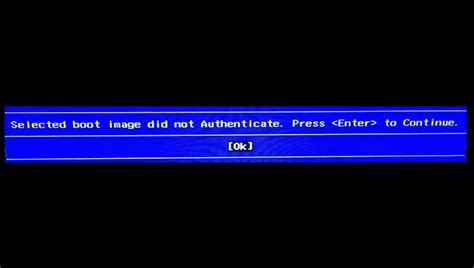 Fixed Selected Boot Image Did Not Authenticate Error Techcult