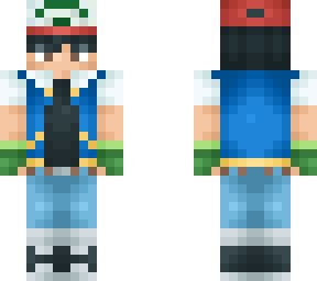 Ash Ketchum Minecraft Skins