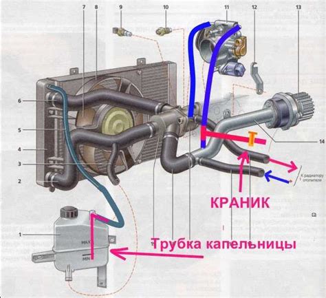 Система охлаждения лада гранта 8 клапанов схема - фото