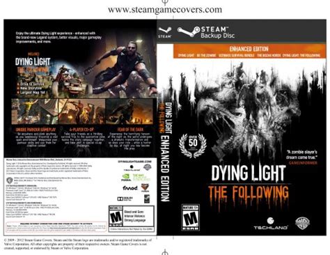 Steam Game Covers Dying Light The Following Enhanced Edition Box Art