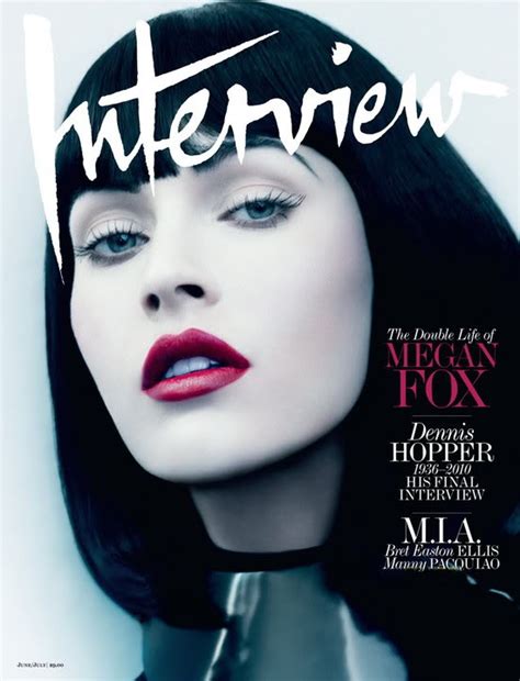 Megan Fox For Interview Magazine Dscene