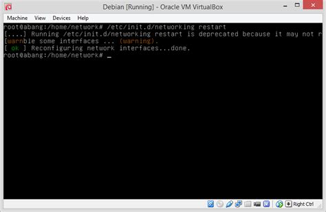 cara konfigurasi ip address di debian 7