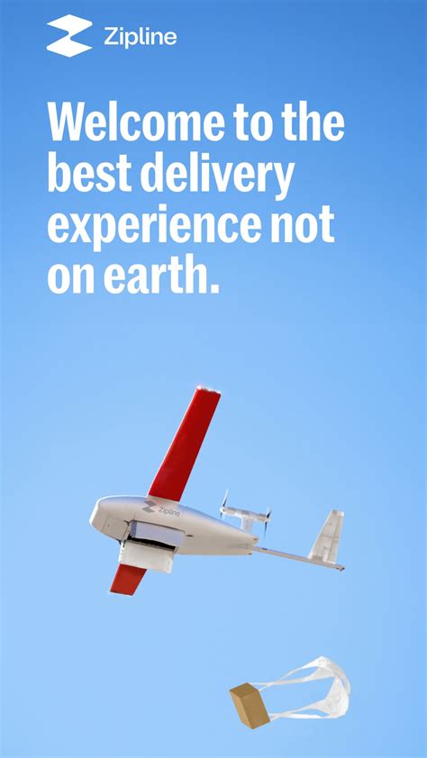 Zipline Drone Delivery For Iphone Download