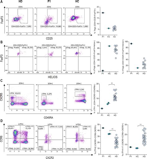 Flow Cytometry Analysis Of Regulatory And Follicular T Cells Download Scientific Diagram