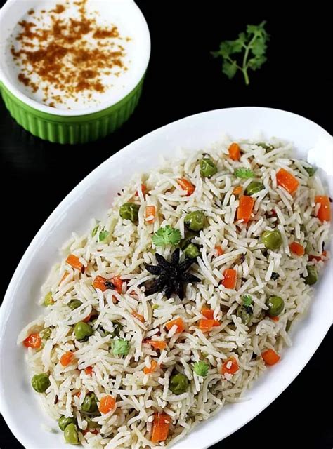 Vegetable Pulao Recipe Veg Pulao Indian Healthy Recipes Non