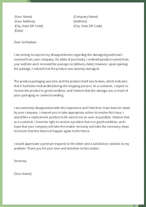 Flipbook Maker Complaint Letter To Online Shopping Company Regarding