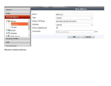 Fortigate Firewall Basic Knoweledge To Configure Router Docx