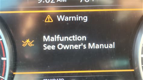 What Does Malfunction Warning Mean