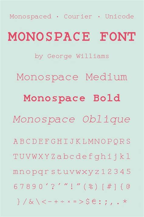 15 Best Monospace Fonts For 2021 Free And Premium Fonts