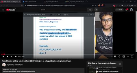 Vaka Sreenadh On Linkedin Day 19 Java Dsa Learning Sliding Window For Sub Array Of Odd