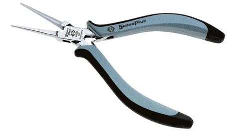 T3783d Ck Long Nose Plier 145 Mm Overall 20mm Jaw Esd Safe Rs