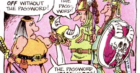 Groo Predicted How We Would Use Passwords In 1982 Imgur