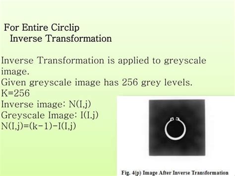 Defect Detection In Circlips Using Image Processing In Ni Lab View Pptx