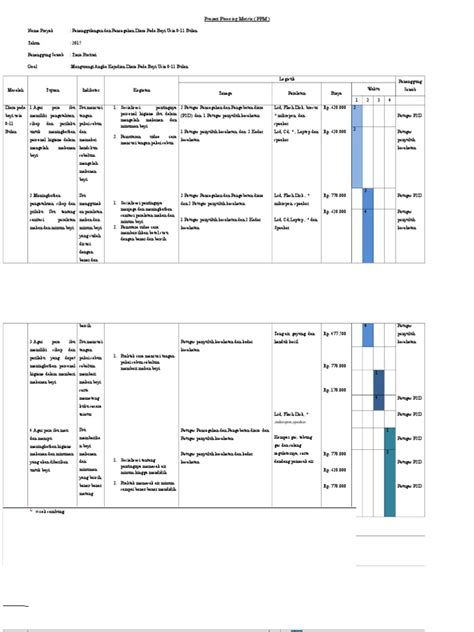 Project Planning Matrix Pdf