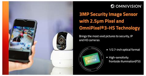 omnivision s new 3 megapixel image sensor with omnipixel®3 hs brings
