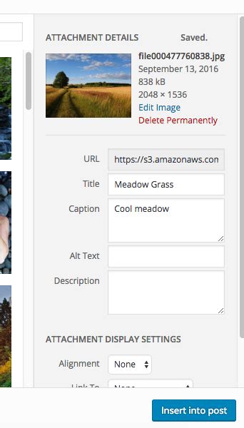 Javascript Wordpress Intercept Saving Attachment Details Stack Overflow