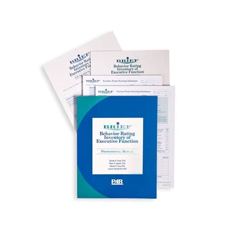 Brief Behavior Rating Inventory Of Executive Function