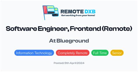 Software Engineer Frontend Remote At Blueground Remote Dxb
