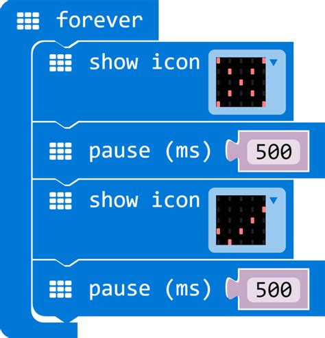 Micro Bit LED Examples Using The Blocks Editor