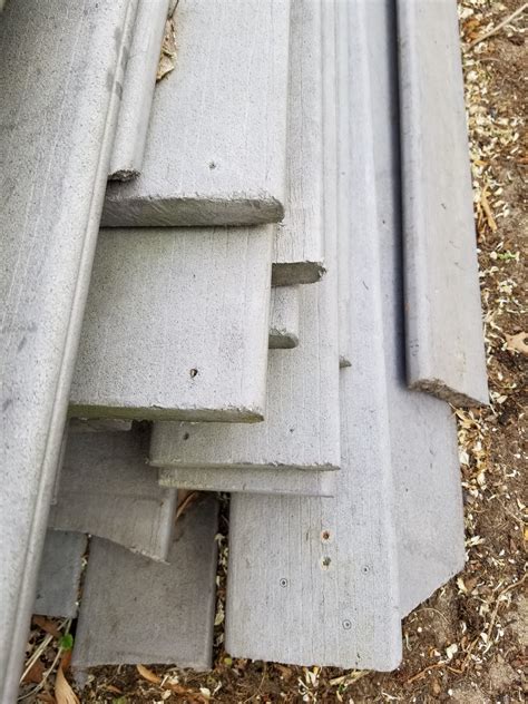 Grey Composite Decking And Pt Framing Lumber Various Lengths