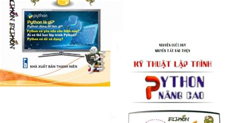 Combo Python Dành Cho Người Tự Học Phần Cơ Bản Kỹ Thuật Lập Trình Python Nâng Cao Bộ Cuốn