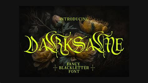 Dark Same Font Madfonts