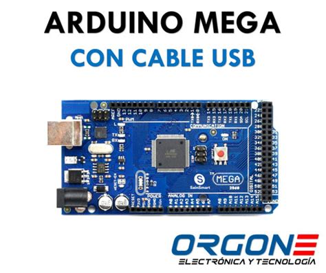 Arduino Mega 16u2 Cable Usb Orgontec
