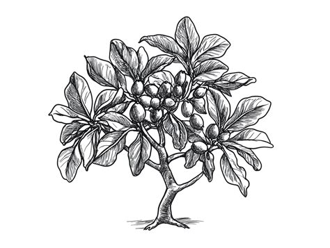 実りの木｜イラスト・フリー素材なら「シンテリ」