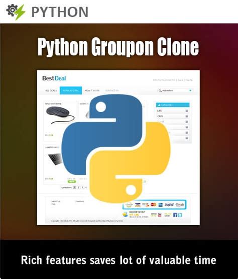 Groupon Clone Script Python Group Deal Module Bazaar