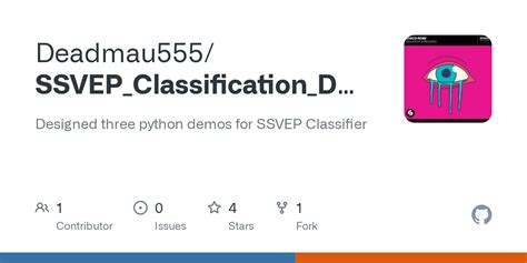 Github Deadmau Ssvep Classification Demo Designed Three Python Demos For Ssvep Classifier
