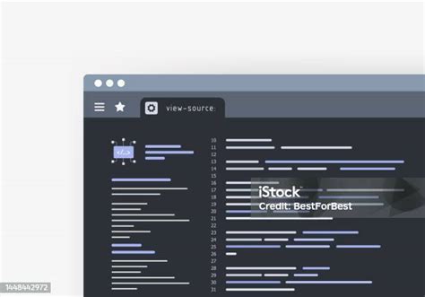 인터넷 브라우저에서 페이지 소스 보기를 사용하여 소스 코드를 봅니다 웹 개발 및 프로그래밍 개념에 대한 Html 및 Css 웹 페이지 코드 뷰어 Java 프로그래밍 언어에