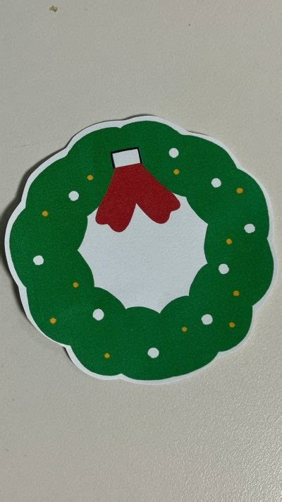 크리스마스 리스 만들기 도안 공유 네이버 블로그