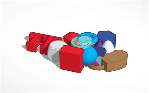3d Design Which Thing Is Which Guessing Game Tinkercad
