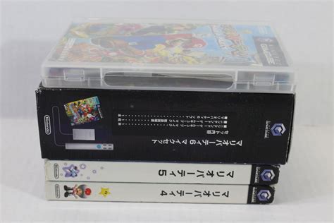 Lot Of 4 Mario Party 4 5 6 7 W Mic B Nintendo GameCube GC Retro Games Japan