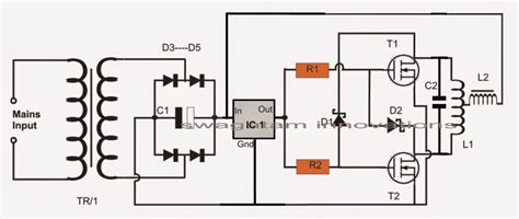 Induction Heater Circuit Full Explanation Schematic