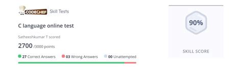 Satheeshkumar T On Linkedin Codechef Programming Cprogramming