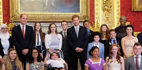 Prince William And Prince Harry Present The Diana Awards Look To The