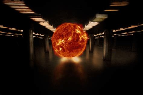 Sun In Metro Underground Cinemagraph Surreal Art Solar Activity