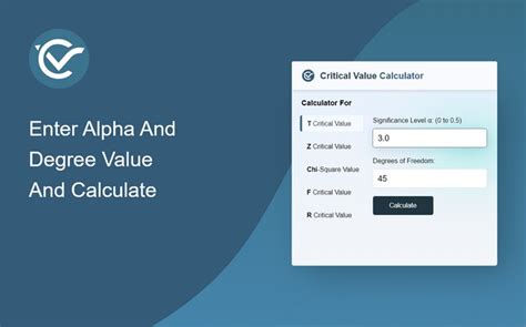 Critical Value Calculator Extension Opera Add Ons