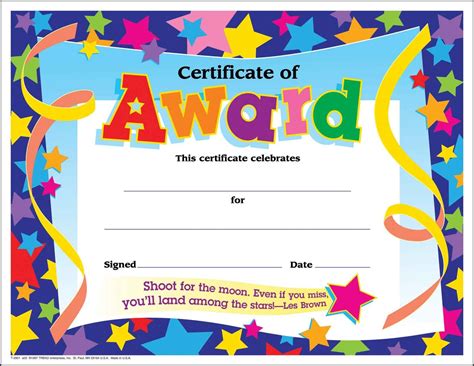 Free Printable Awards