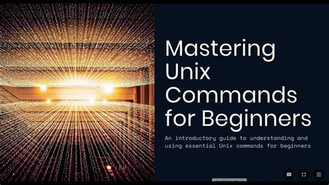 Getting Started With Unix A Beginners Guide To Command Line Basics