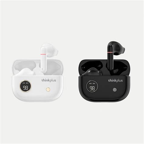 Lenovo Thinkplus Xt Semi In Ear Wireless Bluetooth Earphones With Digital Display Charging