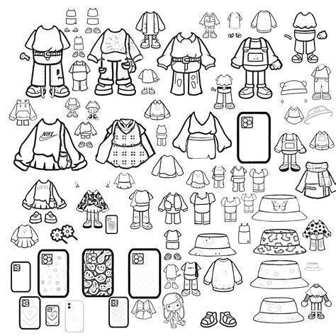 Раскраски Тока Бока распечатать бесплатно Happybrushes