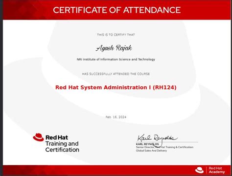 Ayush On Linkedin I Ve Completed My First Redhat Linux Administration Course Under Satvik