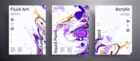 추상 벡터 포스터 유체 아트 커버의 텍스처 팩 디자인 커버 초대장 전단지 등에 사용할 수있는 예술적 배경 보라색 흰색과 오렌지 특이한 창조적 인 표면 템플릿 0명에 대한