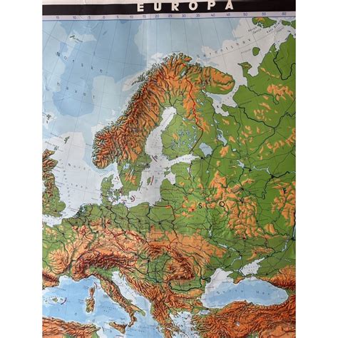 Large Map Of Europe 2090 Wide Found
